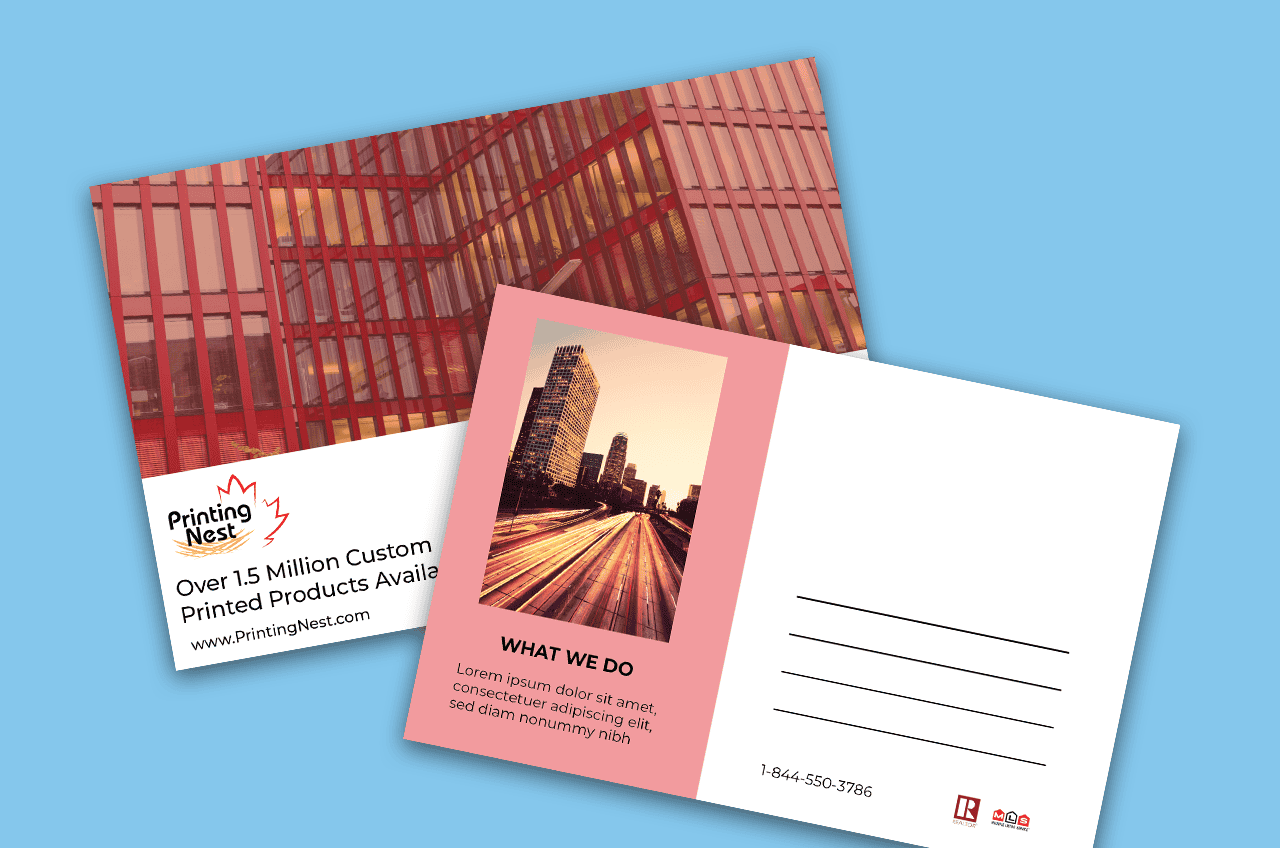 Landing Page - Postcards