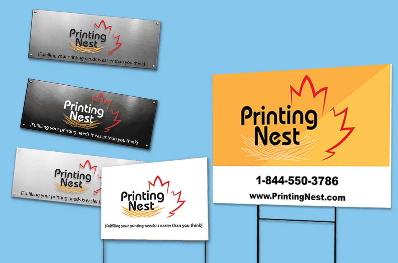 Landing Page - Signs