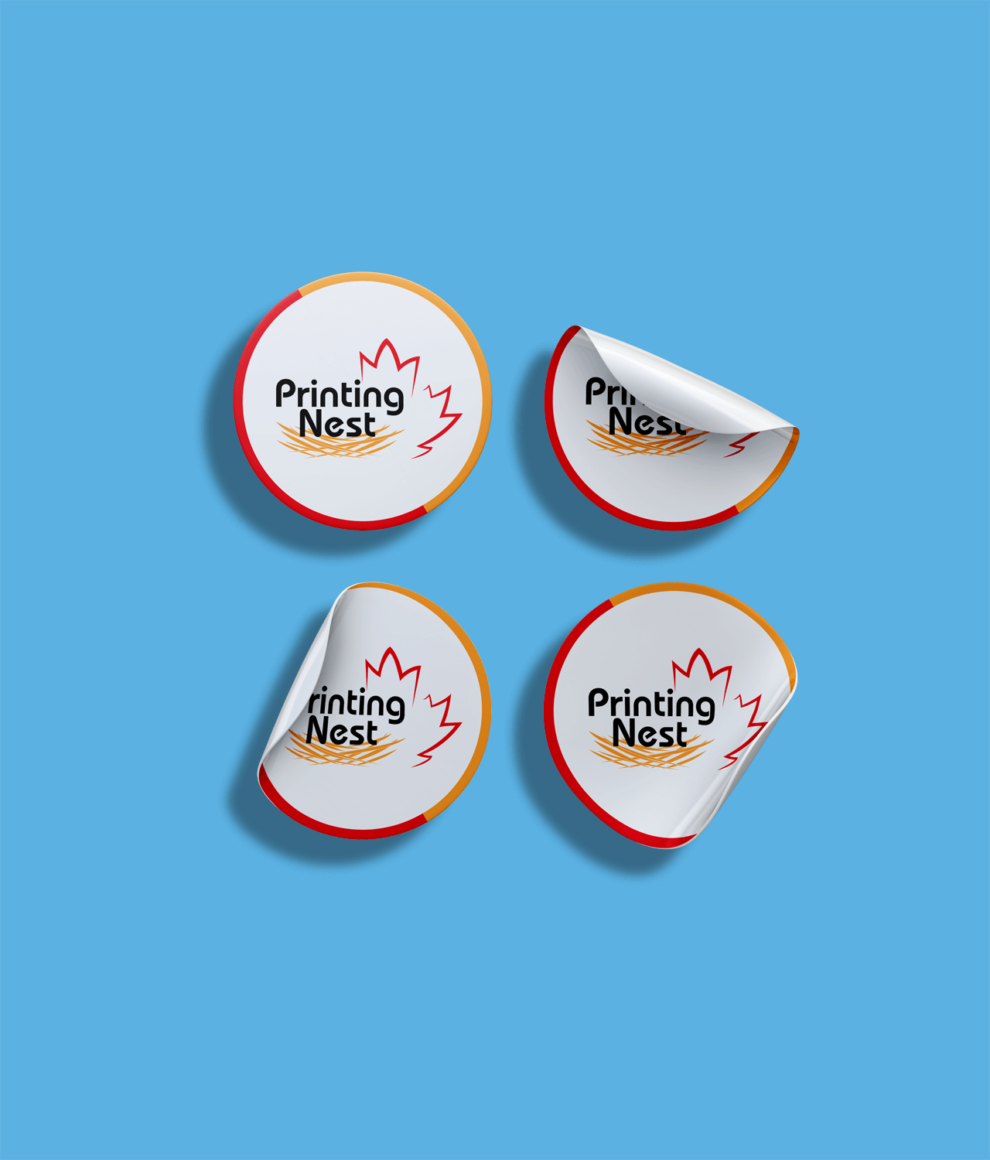 Custom Printed Stickers in Orange County | Printing Nest