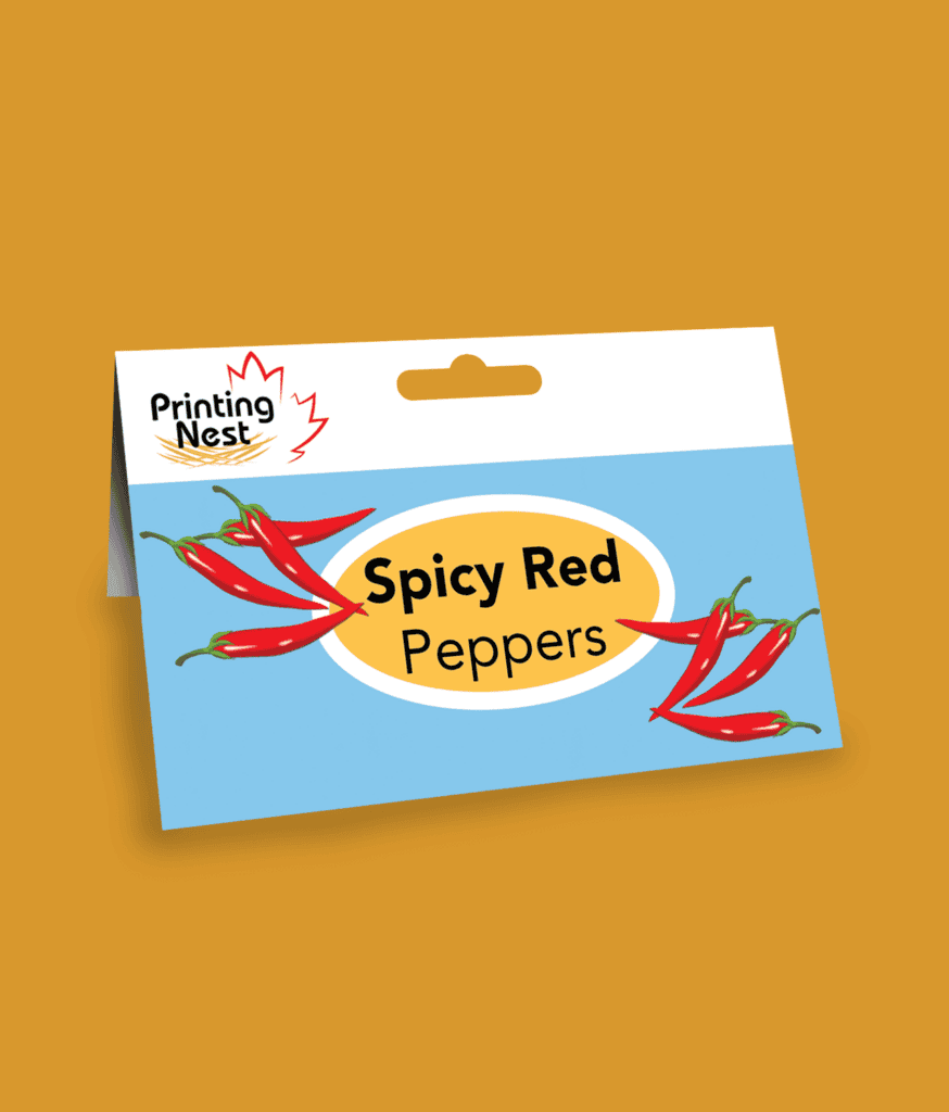 Custom Printed Header Cards in Orange County | Printing Nest
