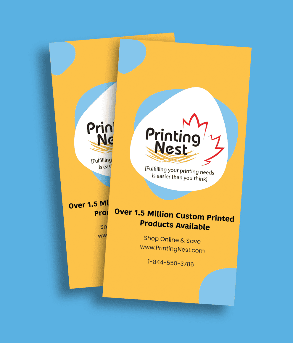 Custom Printed Rack Cards in OC | Printing Nest