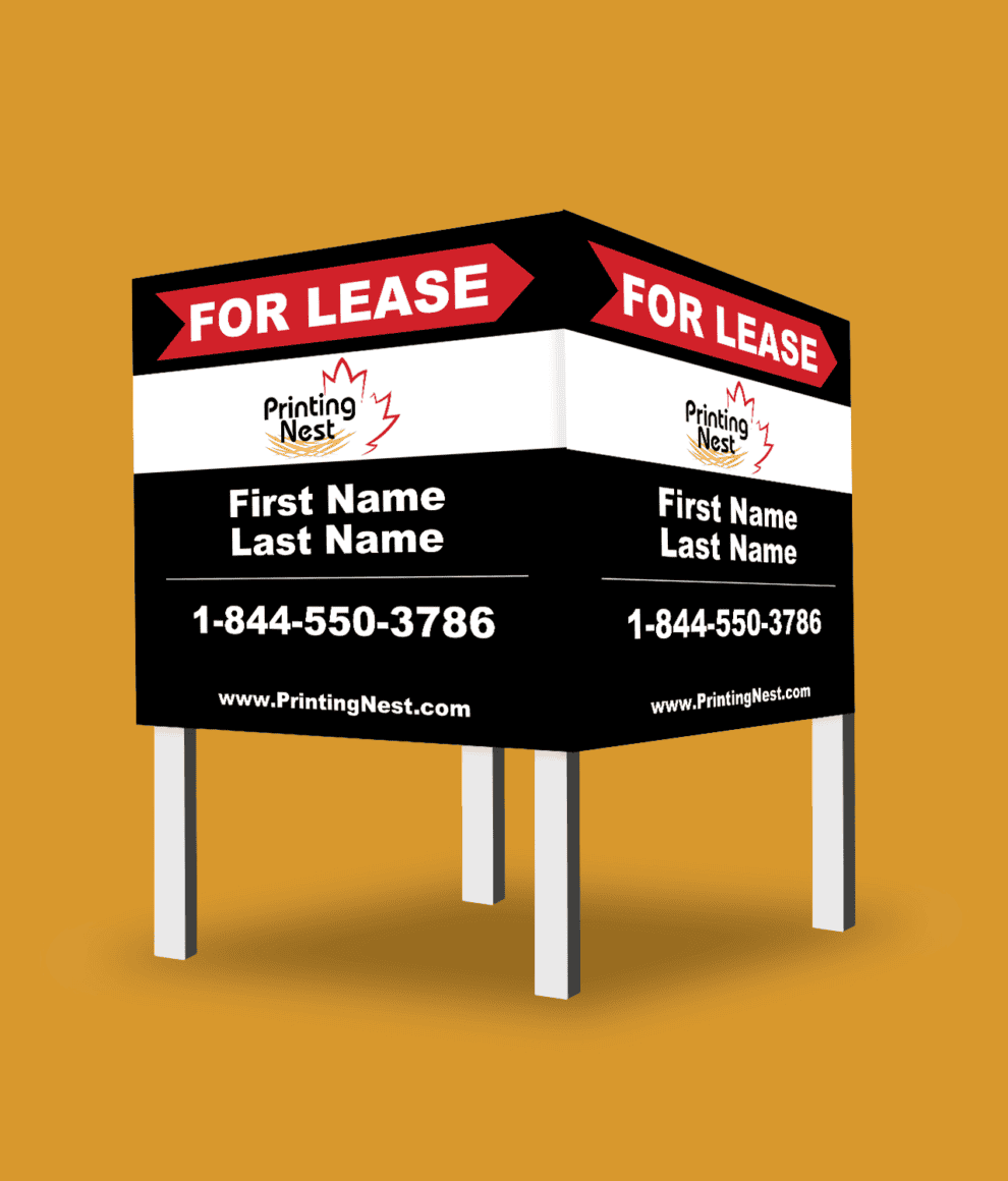 Custom Printed Commercial Signs for Real Estate | Printing Nest