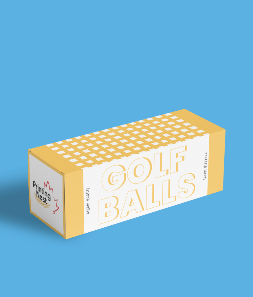 Custom Printed Golf Ball Packaging in OC | Printing Nest