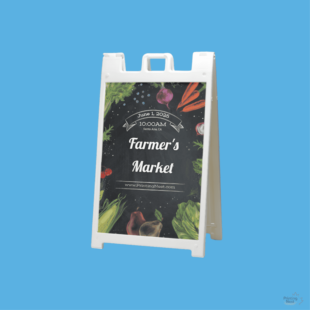 Custom Printed Signicade A-Frame Signs in OC | Printing Nest